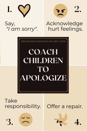 Teaching Kids How To Apologize With Empathy - Encouraging Discipline